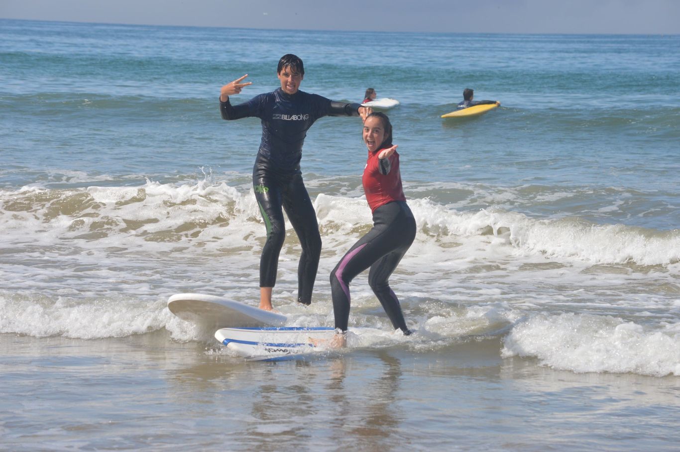 Couples Lessons - Sandbar Surf School